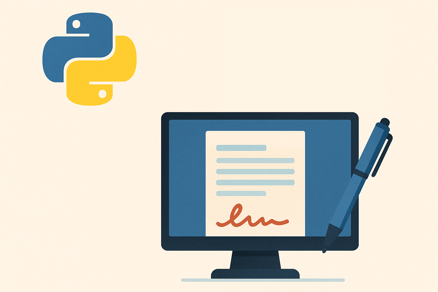 Tutorial Tanda Tangan Digital Python: Tandatangani PDF, Word & Dokumen Excel dengan Mudah